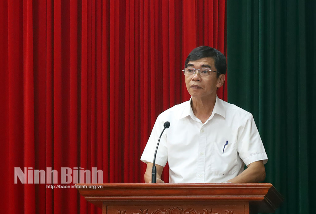 Các Tổ đại biểu HĐND tỉnh tiếp xúc cử tri trước Kỳ họp thường lệ giữa ...