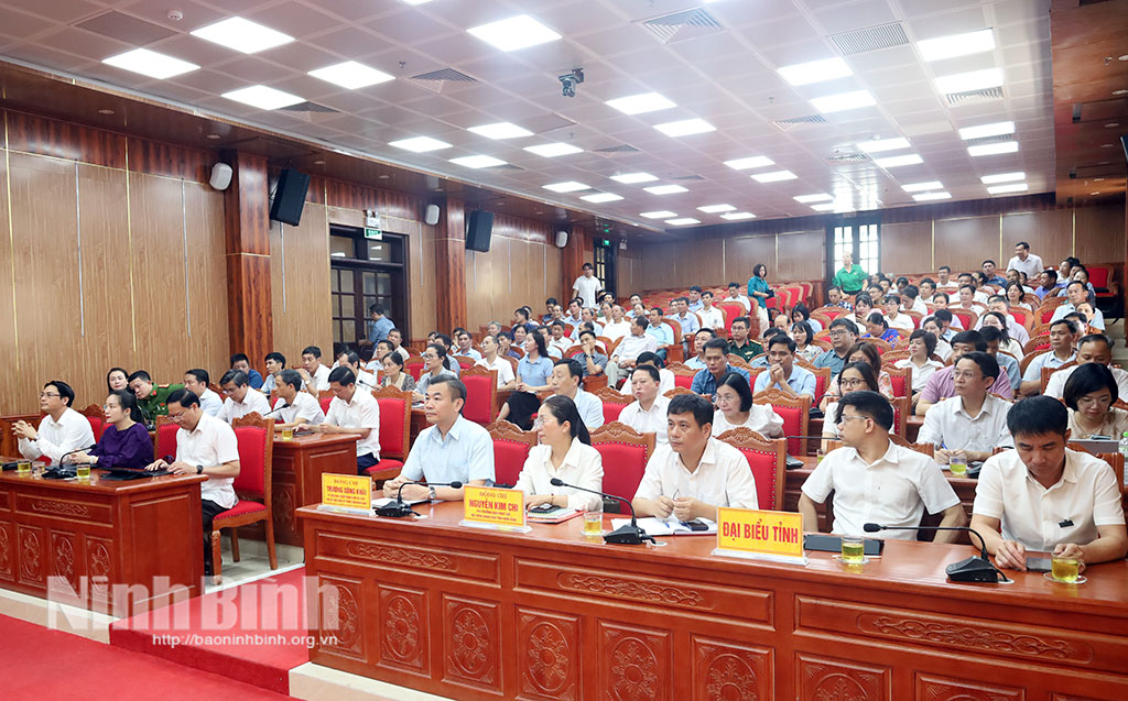Các Tổ đại biểu HĐND tỉnh tiếp xúc cử tri trước Kỳ họp thường lệ giữa ...